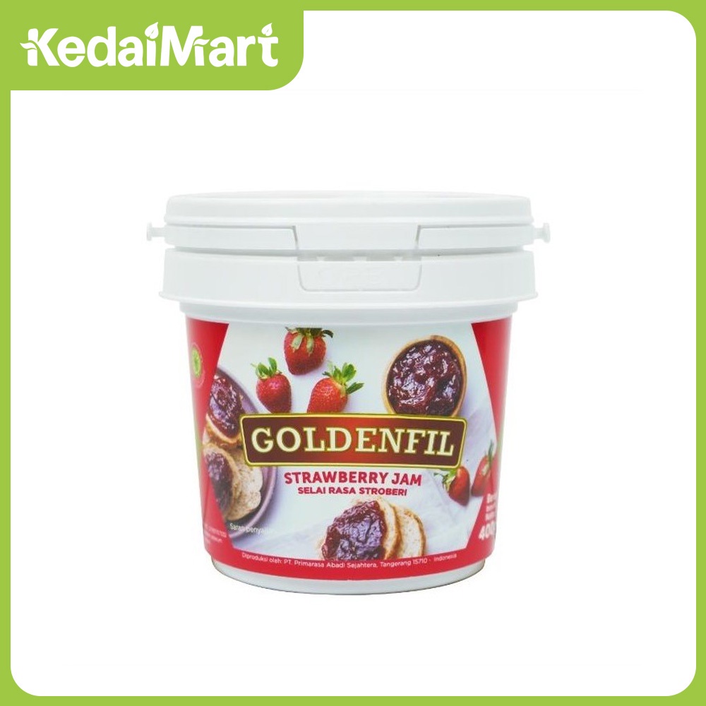 Jual Goldenfil Strawberry Jam 400 Gram | Shopee Indonesia