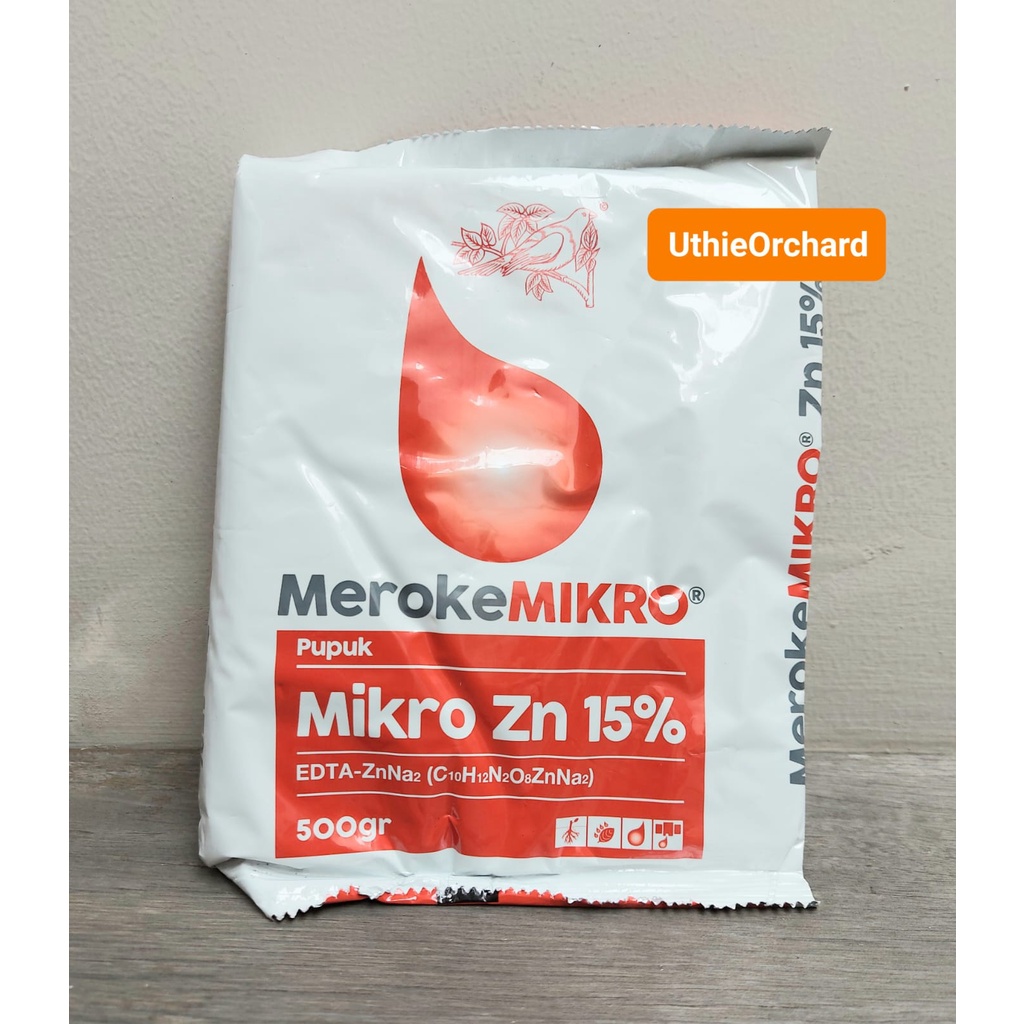 Jual Meroke Mikro (MerokeMikro) Zn 15% EDTA Kemasan 500 g | Shopee ...