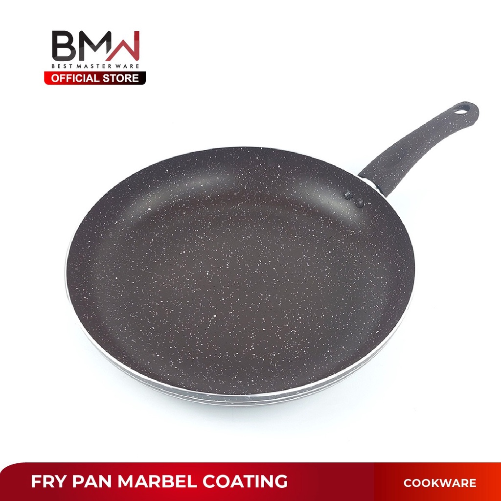 Jual BMW Kitchen Ware - Wajan Penggorengan Anti Lengket Fry Pan Marble ...