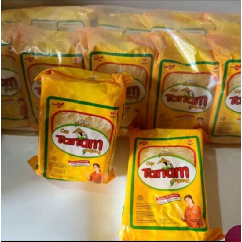 Jual Bihun jagung Cap Tanam Jagung 1 Bal isi 10 Pak 4keping 320gr ...