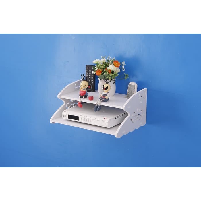Jual Rak Gantung Tempat Set Top Box STB DVBt2 Modem Ruoter Ruter ...