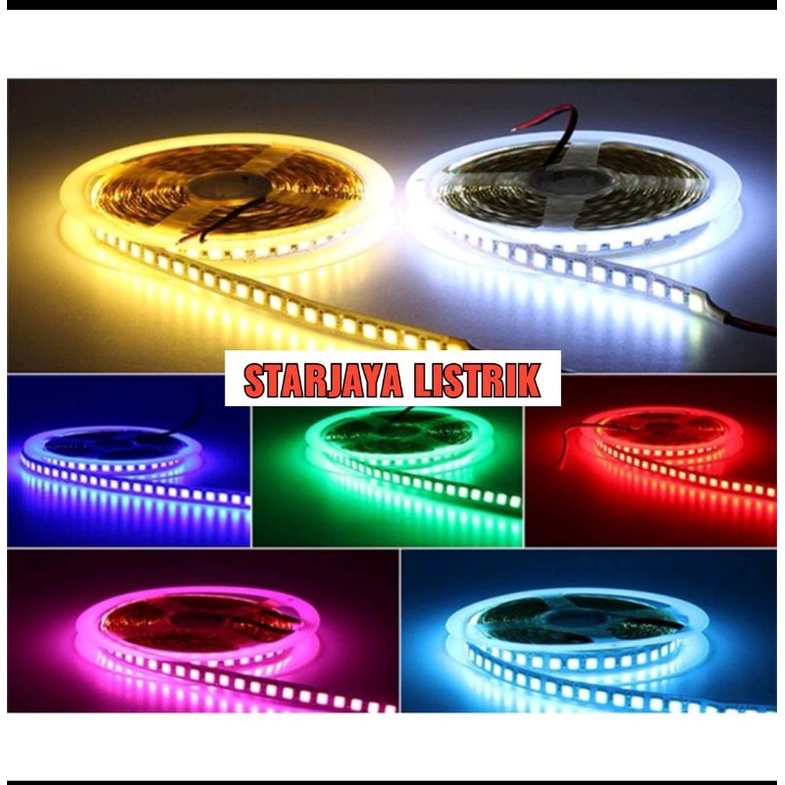 Jual LED STRIP DC 12V LAMPU PLAFON 5 METER | Shopee Indonesia
