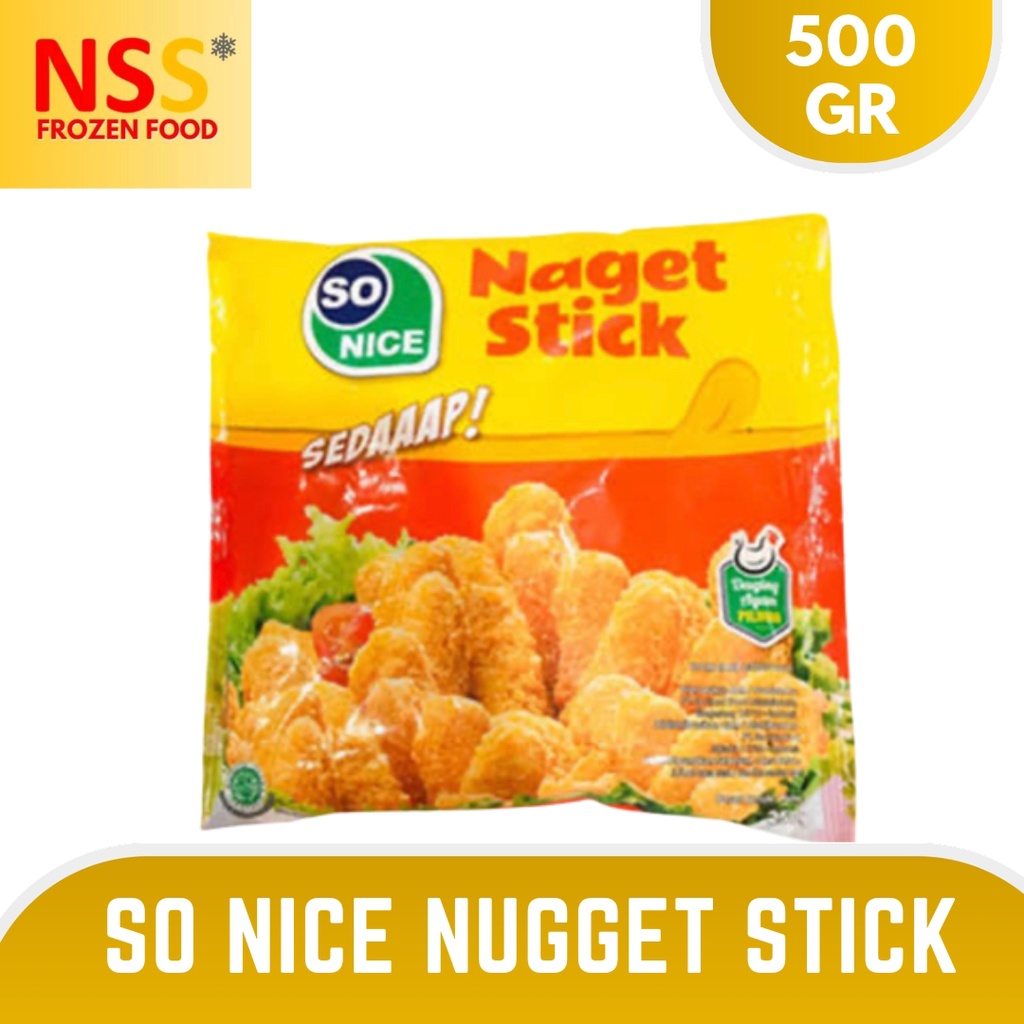 Jual SO NICE NUGGET STICK 500GR | Shopee Indonesia