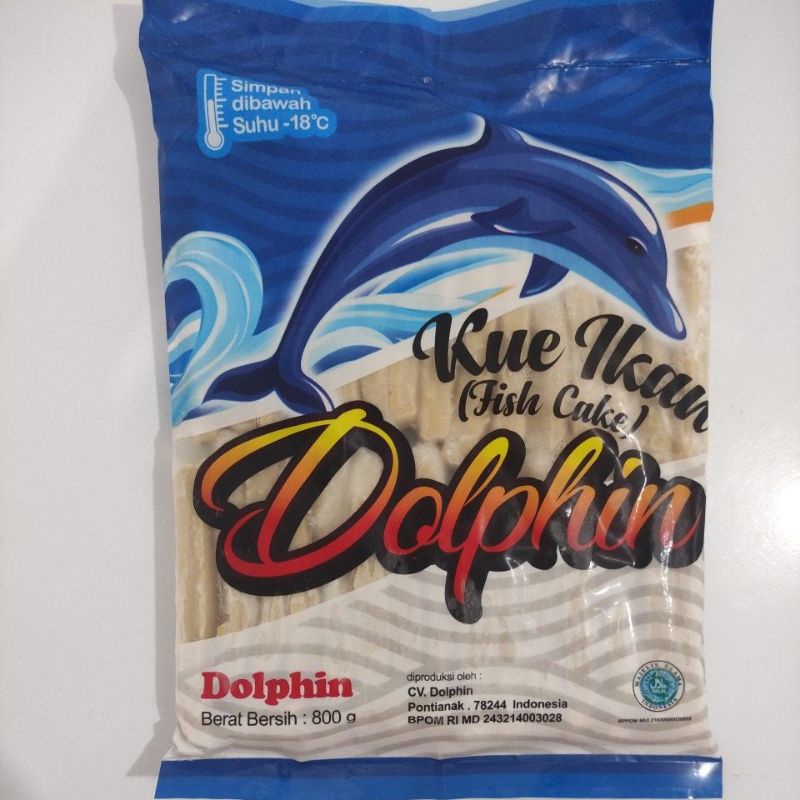 Jual DOLPHIN Kue Ikan Fish Cake Hekeng Ikan 800gr | Shopee Indonesia