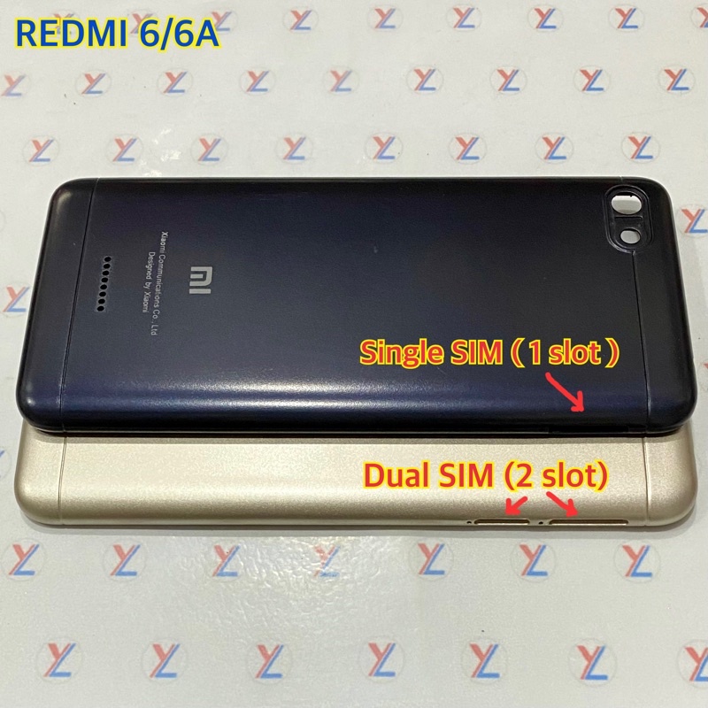 Jual BACK DOOR REDMI 6A ( DUAL SIM ) | Shopee Indonesia