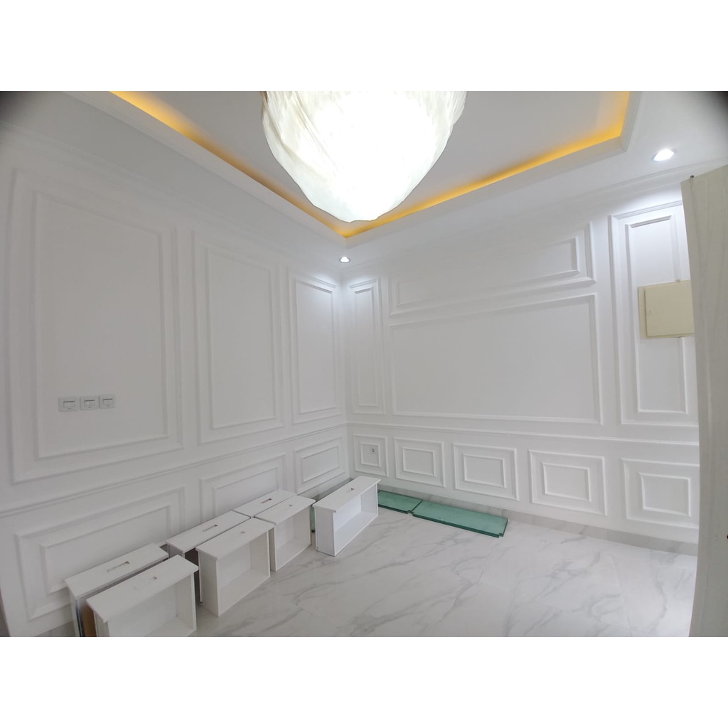 Jual wall moulding dinding gypsum paket komplit jasa sampai finishing ...