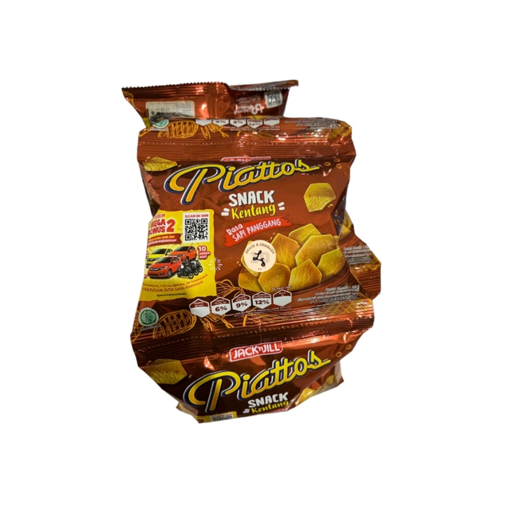 Jual Piattos Snack Kentang Rasa Sapi Panggang 1 renceng isi 10 pcs ...