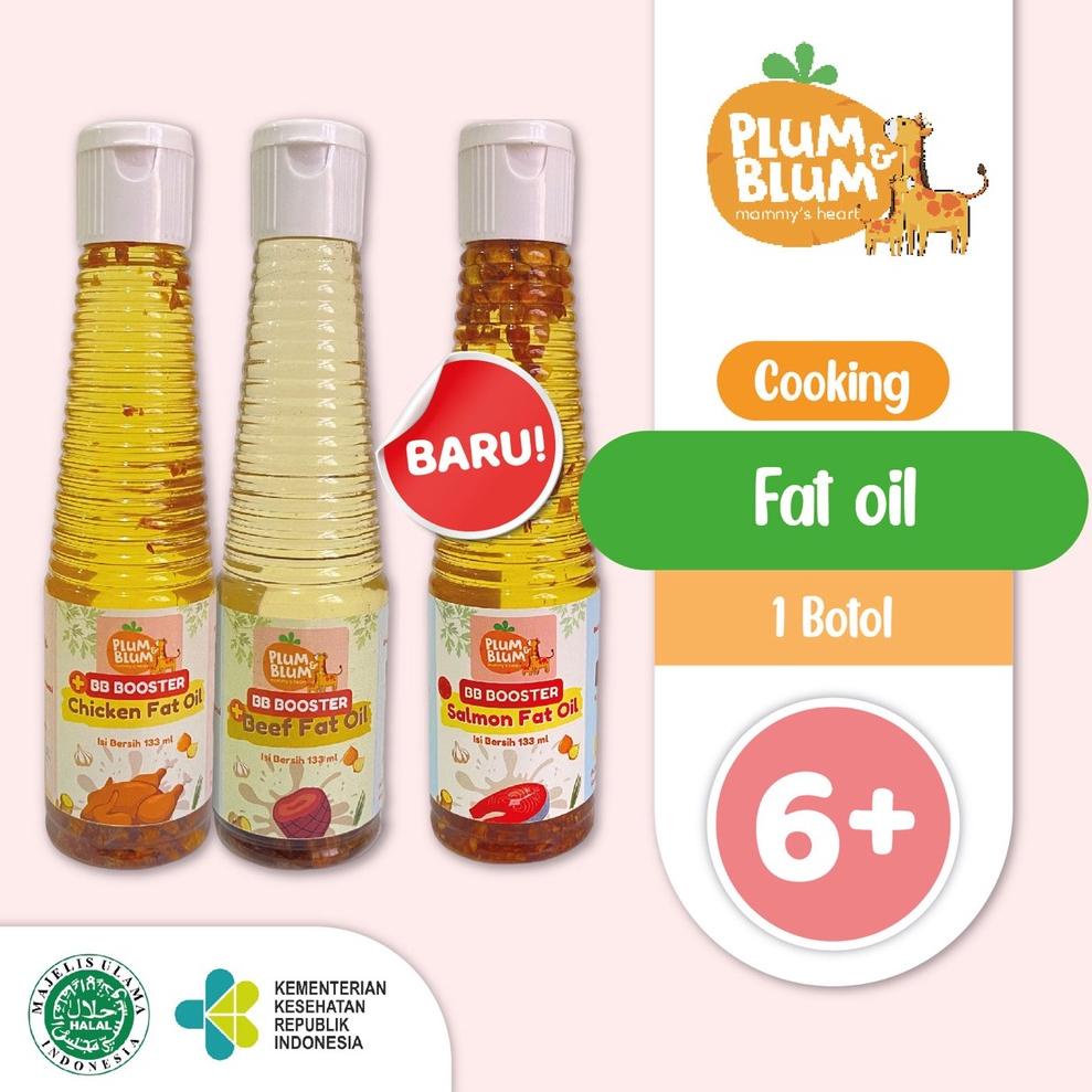 Jual Original Plum & Blum Chicken Fat Oil Beef Fat Oil Minyak Mpasi BB ...