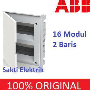 Jual MCB Box Basic E ABB (Inbow) Pintu Putih 16 Module | Shopee Indonesia