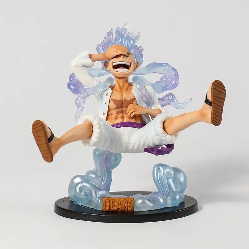 Jual Mainan Action Figure One Piece Monkey D Luffy Gear 5 Wano | Shopee ...