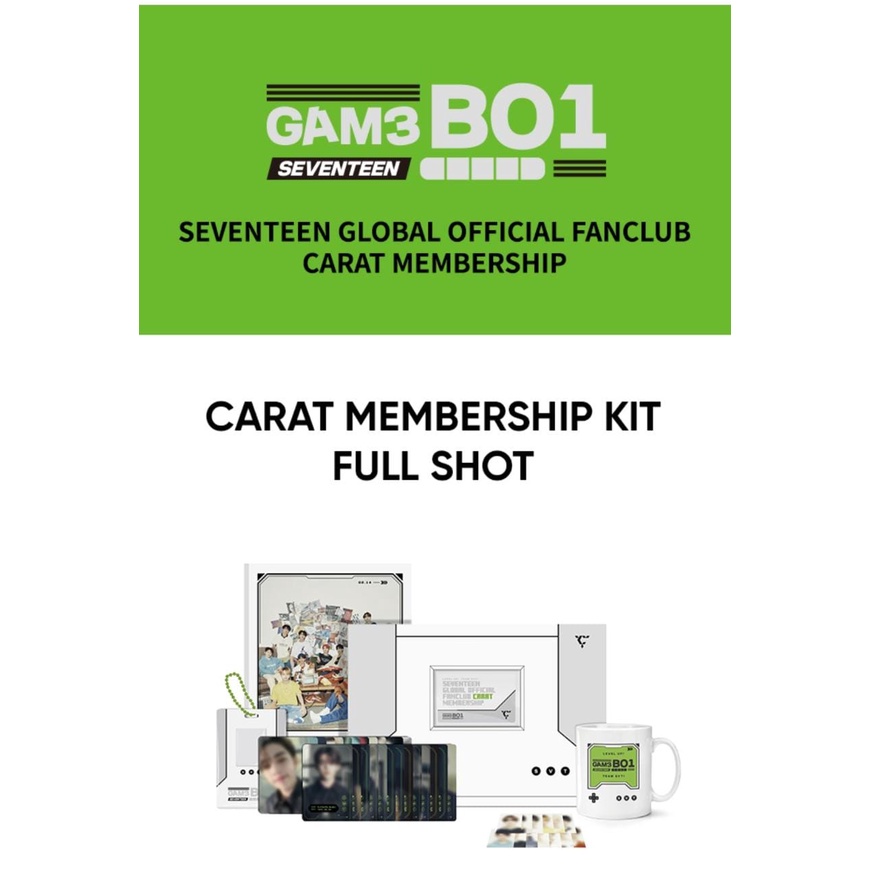 Jual [SHARING] SEVENTEEN CARAT MEMBER KIT | WAJIB BACA DESKRIPSI ...