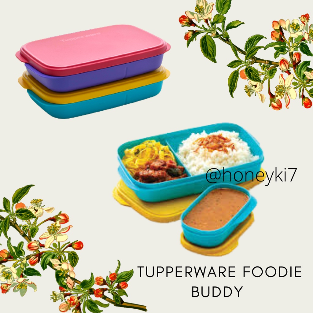 Jual Tupperware Large Foodie Buddy | Shopee Indonesia