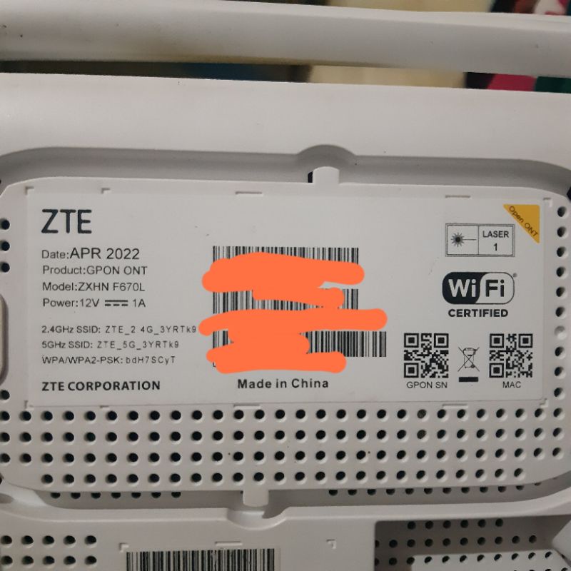 Jual ROUTER ONT GPON MODEM ZTE F670L F670 DUAL BAND | Shopee Indonesia