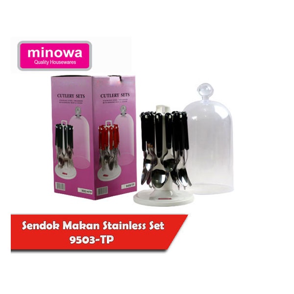 Jual Minowa Sendok Makan Stainless Set | Shopee Indonesia