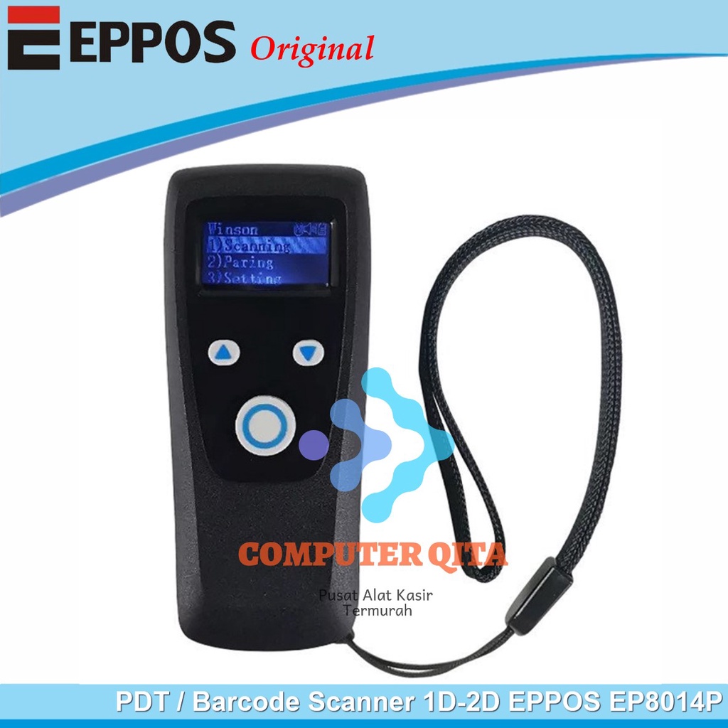 Jual Barcode Scanner Pdt Portable Data Terminal 1d 2d Eppos Ep8014p