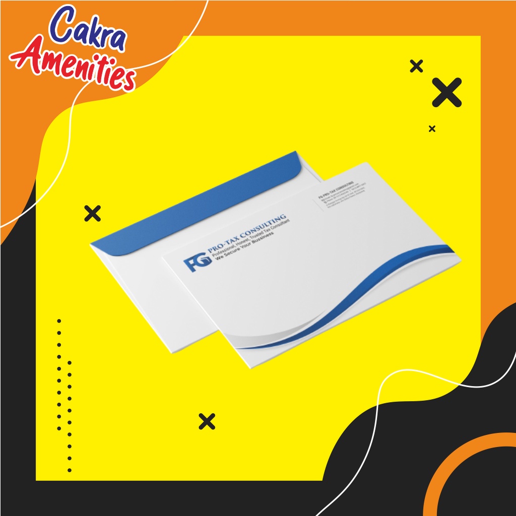 Jual Amplop Custom Design Hotel Amenities Convention dan Office (100 ...