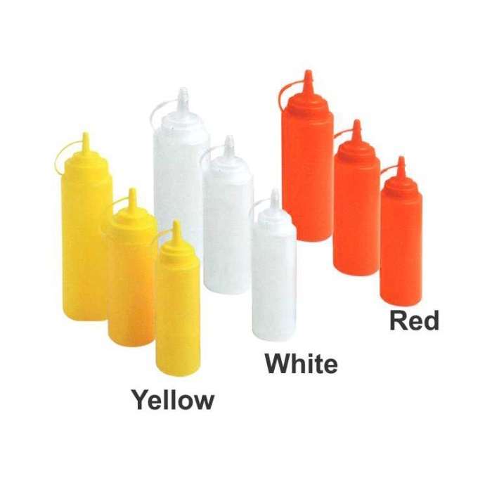 Jual GETRA BOTOL TEMPAT SAOS KECAP SAUCE SQUEEZE DISPENSER TYPE JD ...