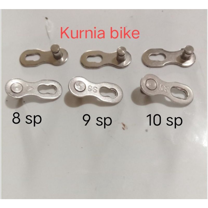 Jual sambungan rantai sepeda 8 9 10 speed missing link rantai sepeda ...