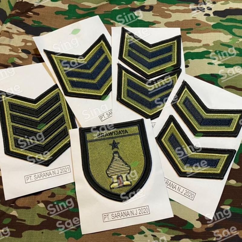 Jual PANGKAT PDL MATRA JATAH TNI TERBARU SERMA SERKA SERTU SERDA PRAKA ...