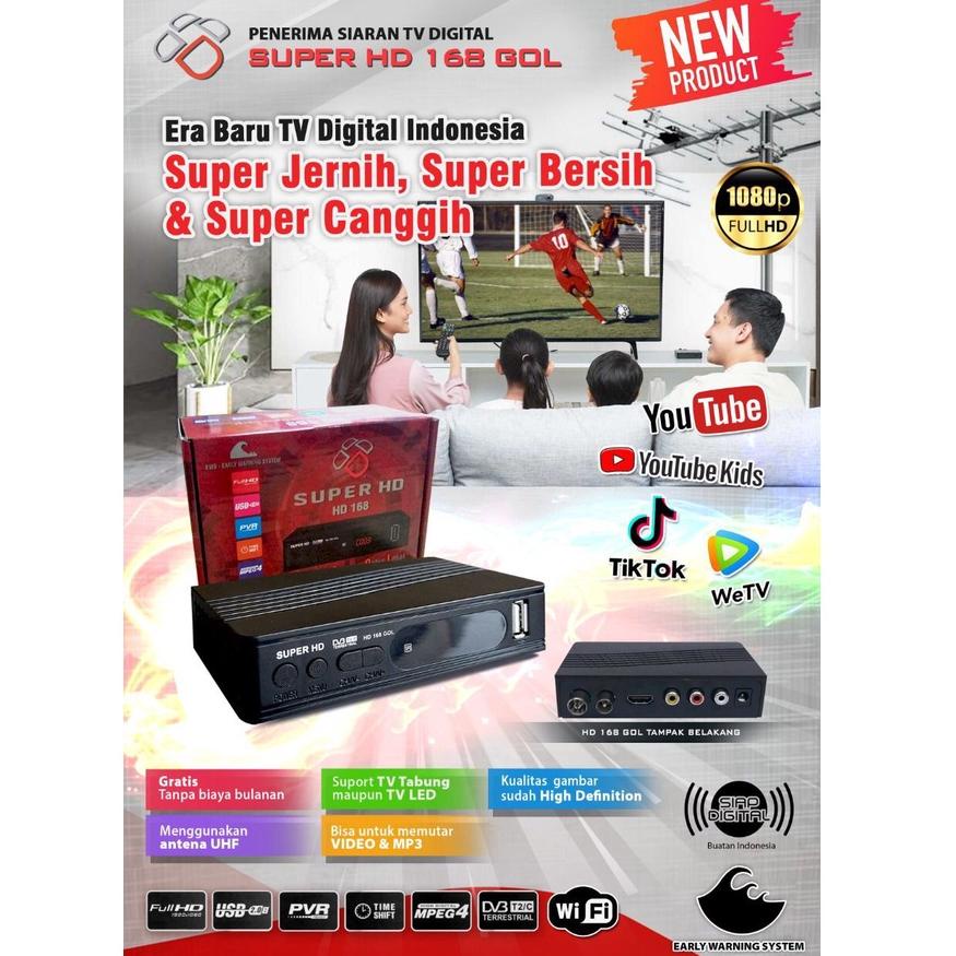 Jual Set Top Box Super FULL HD 168 ERA BARU TV DI GITAL SUPER JERNIH ...