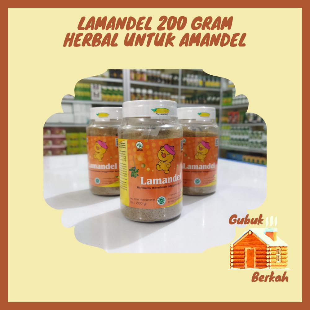 Jual Lamandel Kemasan Botol 200 Gram untuk mengatasi batuk, gangguan ...