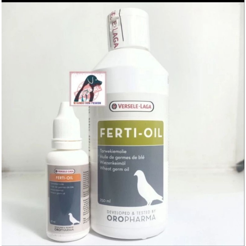 Jual VERSELE LAGA FERTI OIL VITAMIN SUPLEMEN BURUNG BREEDING TERNAK ...