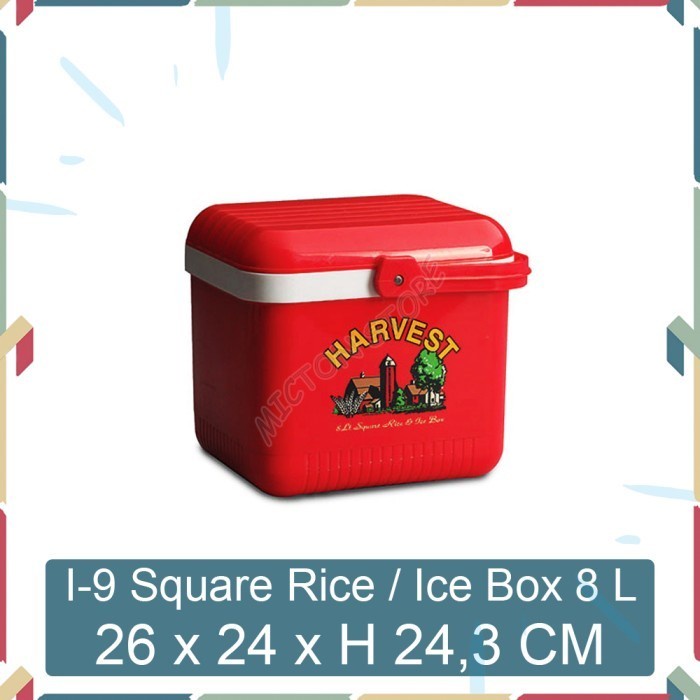 Jual MICTON Lion Star I-9 Square Rice Ice Box 8 Liter Tempat Nasi ...