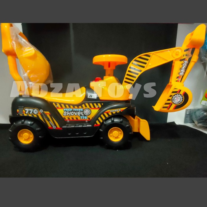 Jual Mainan Anak Mobil Dorong Beko/Mobil Dorong Konstruksi Beko Besar ...