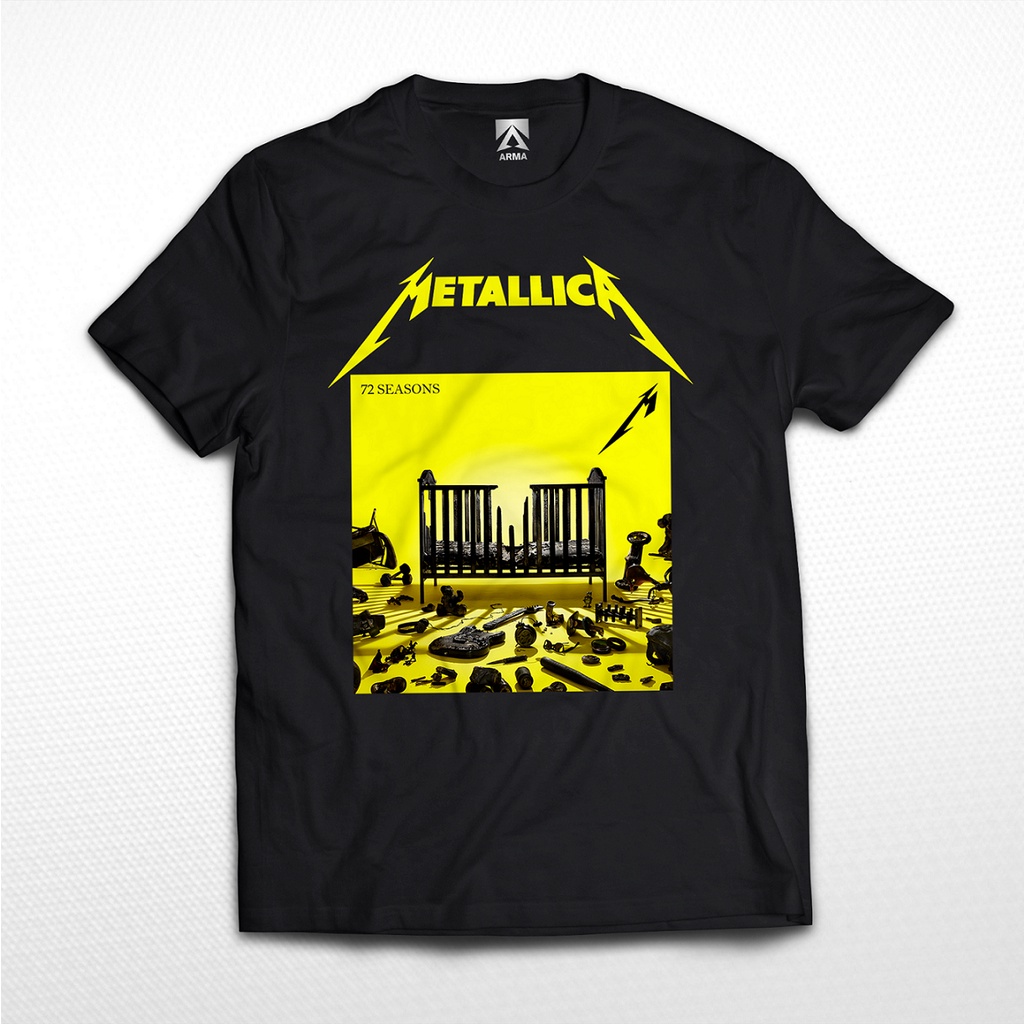 Jual KAOS BAND METALLICA 72 Seasons / tshirt musik rock thrash metal ...