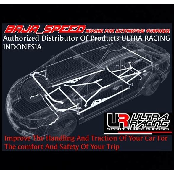 Jual Ss- Ultra Racing Honda Brv Rs La4 Stabilizer X Roll Sway Bar Strut Bar | Shopee Indonesia