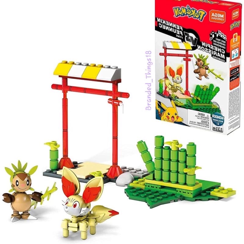 Jual Pokemon Chespin Marisson vs Fennekin Feunnec Igamaro Fynx Pikachu ...