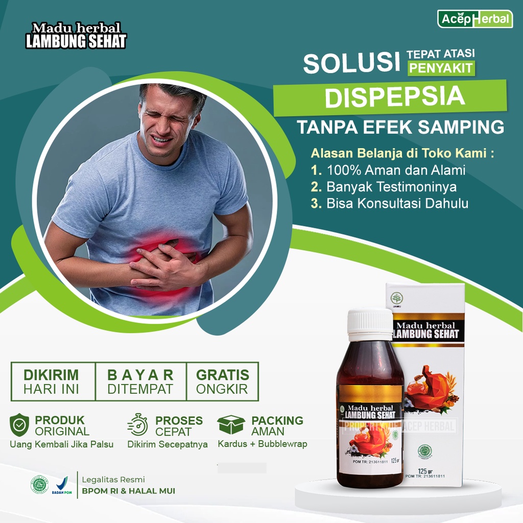 Jual Obat Dispepsia Sakit Perut Maag Asam Lambung Mual Muntah Nyeri Ulu ...