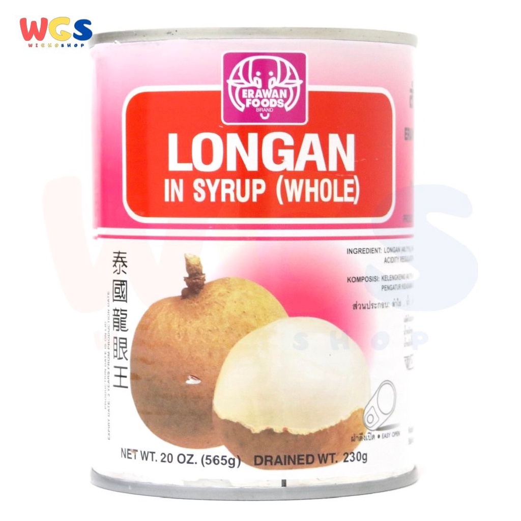 Jual Erawan Longan dalam Sirup 565g - Kelengkeng Kalengan, Manis ...