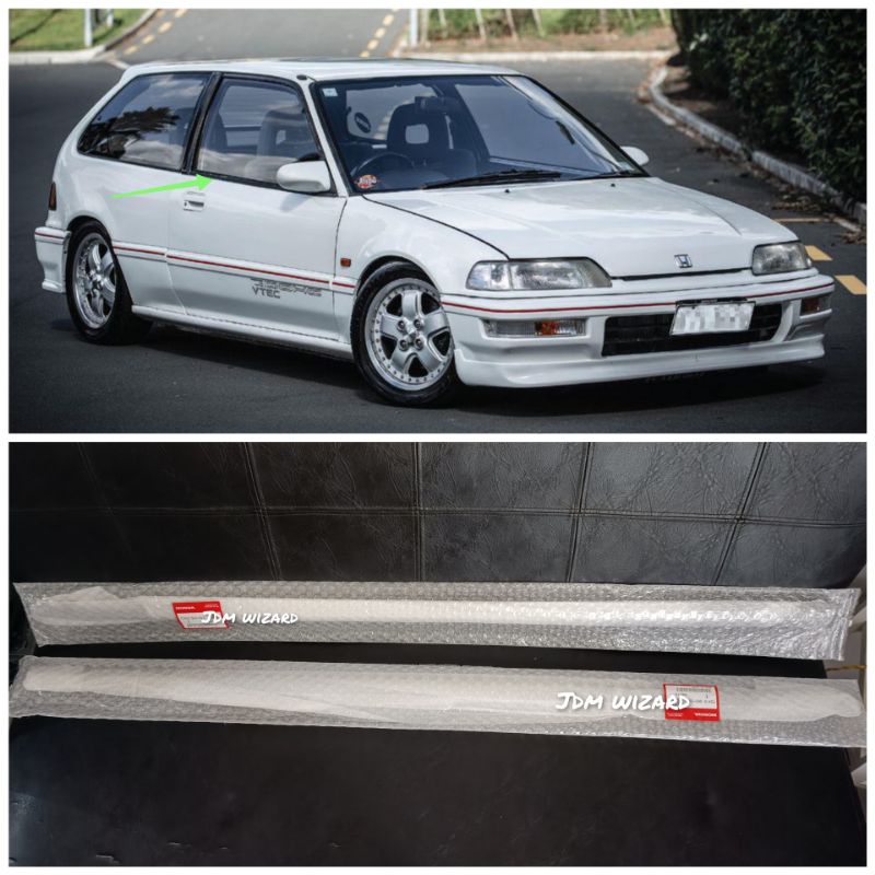 Jual Lis Pelipit Pintu Genuine Honda Civic Grand Nouva Hatchback EF9 ...