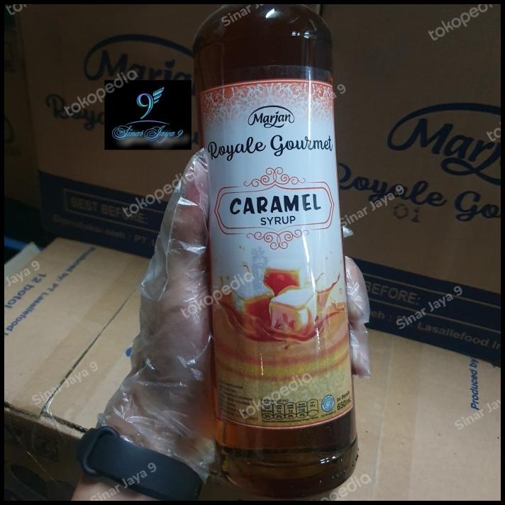 Jual Sirup Marjan Caramel Royale Gourmet 650Ml | Shopee Indonesia
