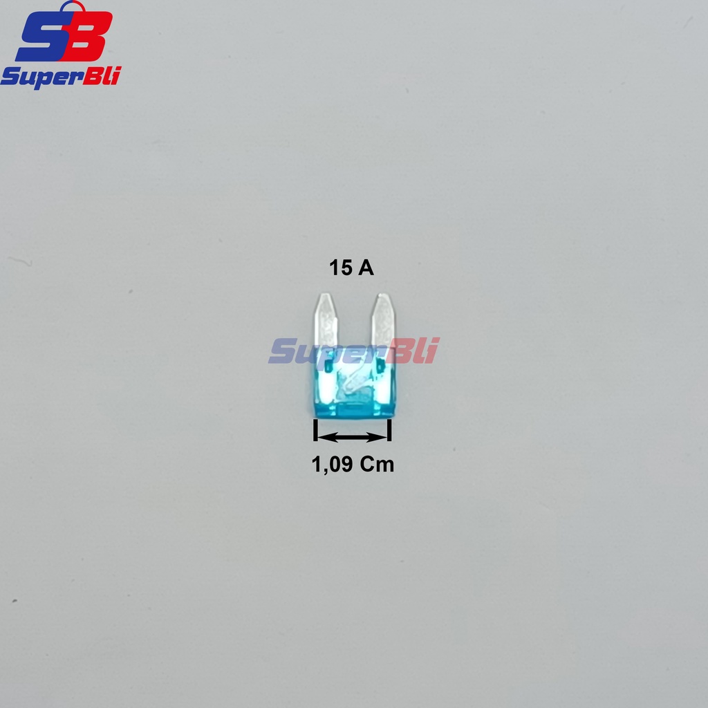 Jual Sekring Tancap Kecil Motor Mobil 15A / Mini Fuse | Shopee Indonesia