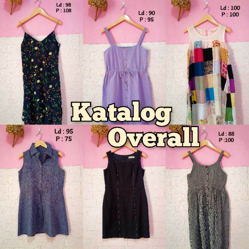 Jual Overall P♥️/overall wanita/dress overall | Shopee Indonesia