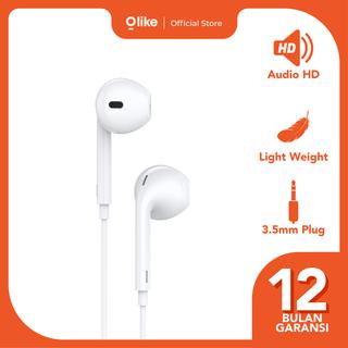 Jual Olike E20S Wired Earphone Headset Kabel 120cm Aux 3.5mm Jack Audio ...