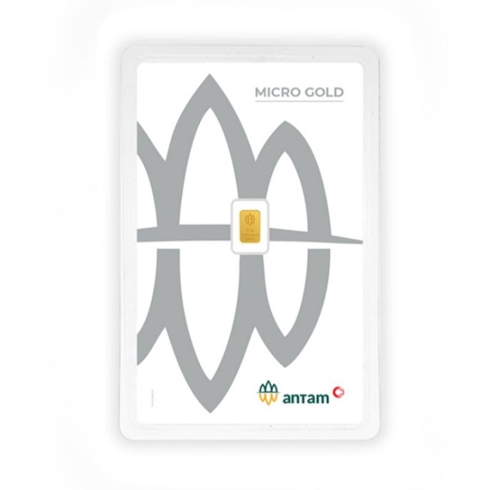 Jual Micro Gold Logam Mulia Antam x Hartadinata 0.1 gram | Shopee Indonesia