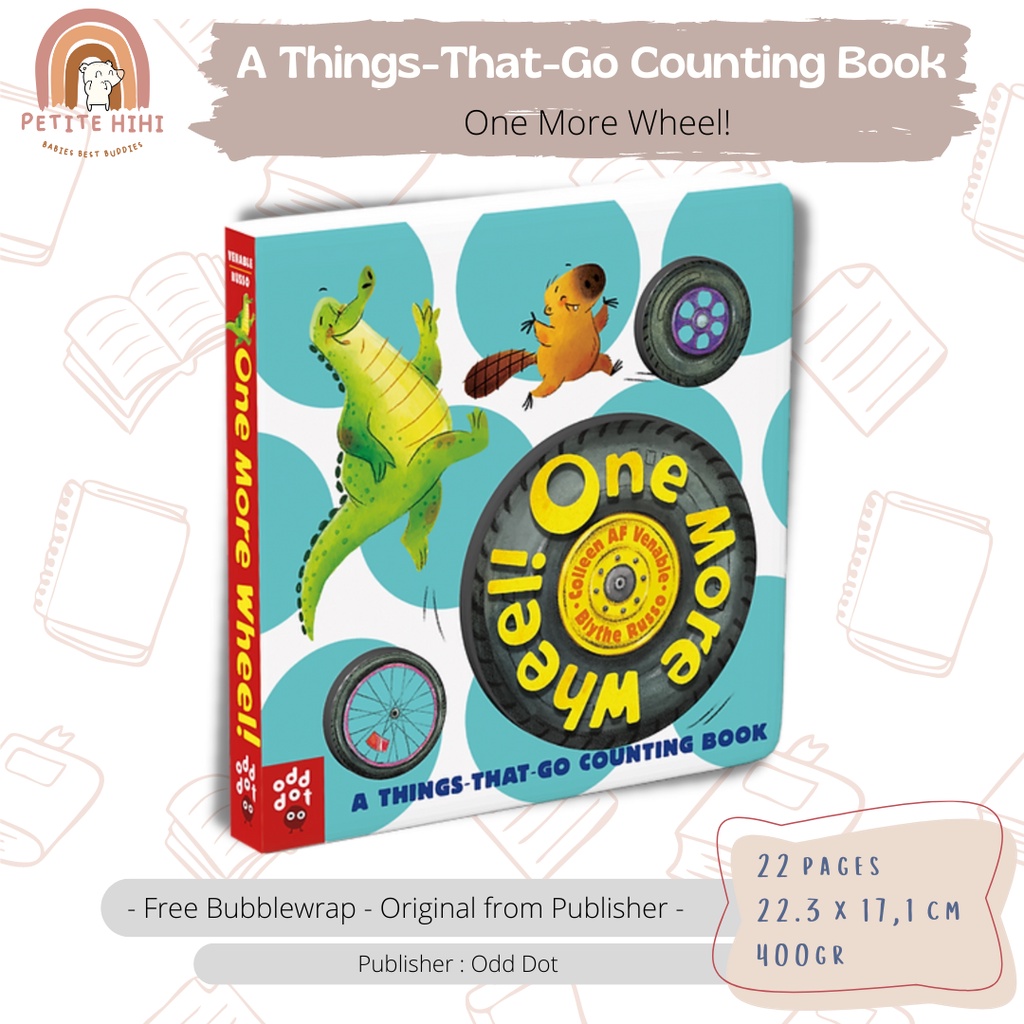 Jual BBW - A Things-That-Go Counting Book - One More Wheel! | Shopee ...