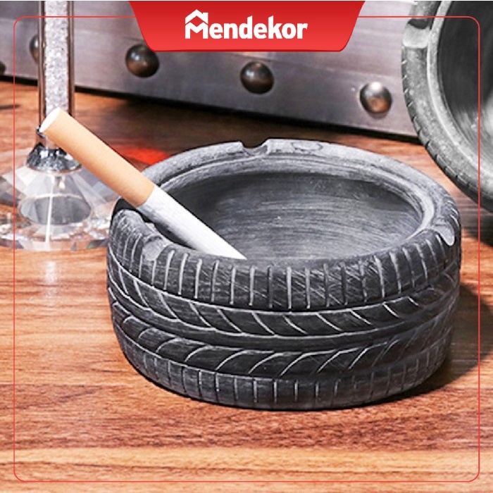 Jual [Ready] Bonta Asbak Tempat Putung Rokok Bentuk Ban Mobil Keramik ...