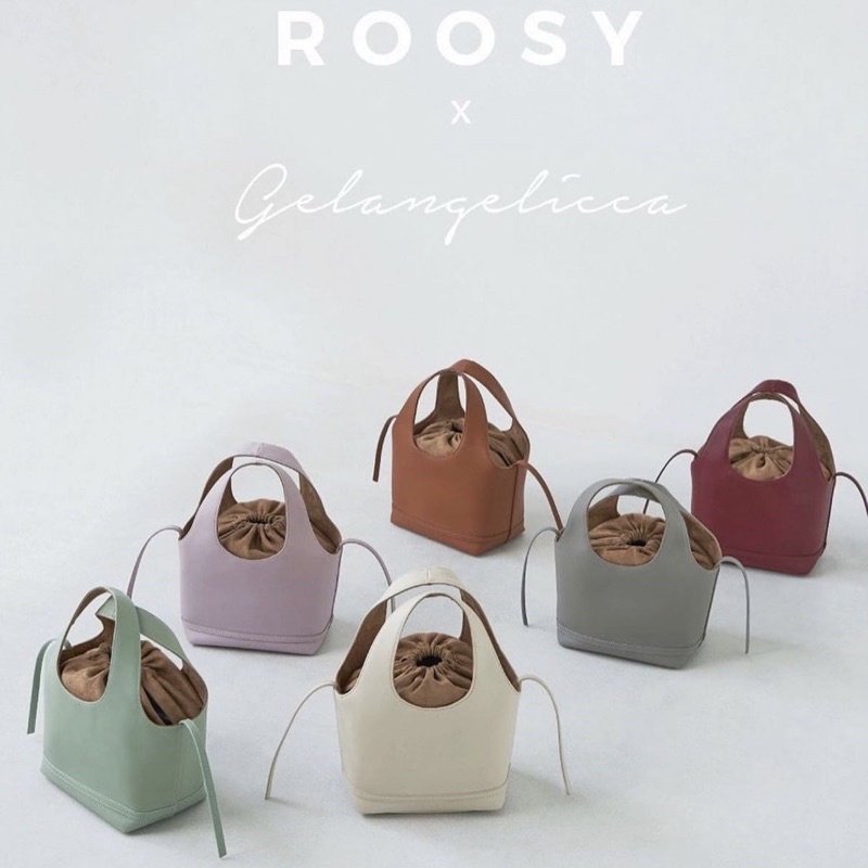 Jual ROOSY official x Gelangelicca - Mini Sol VOL. II rosy tas ivory tan earl grey abu wine sage ...