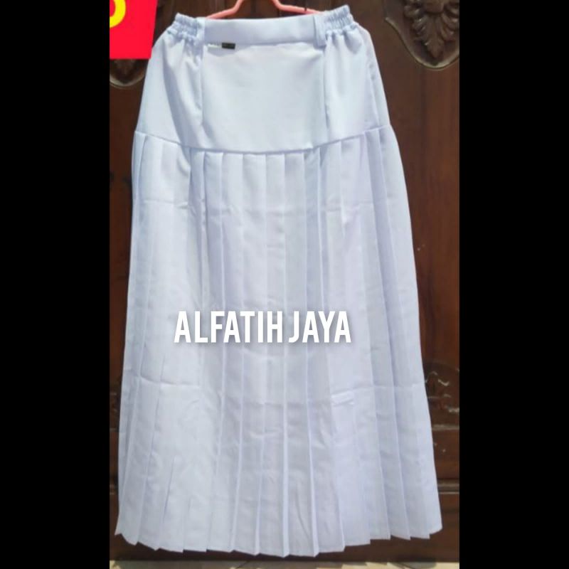 Jual SERAGAM SEKOLAH rok panjang pliskit model turun pinggang Untuk SD/MI,SMP,MTS,SMA,MA ...