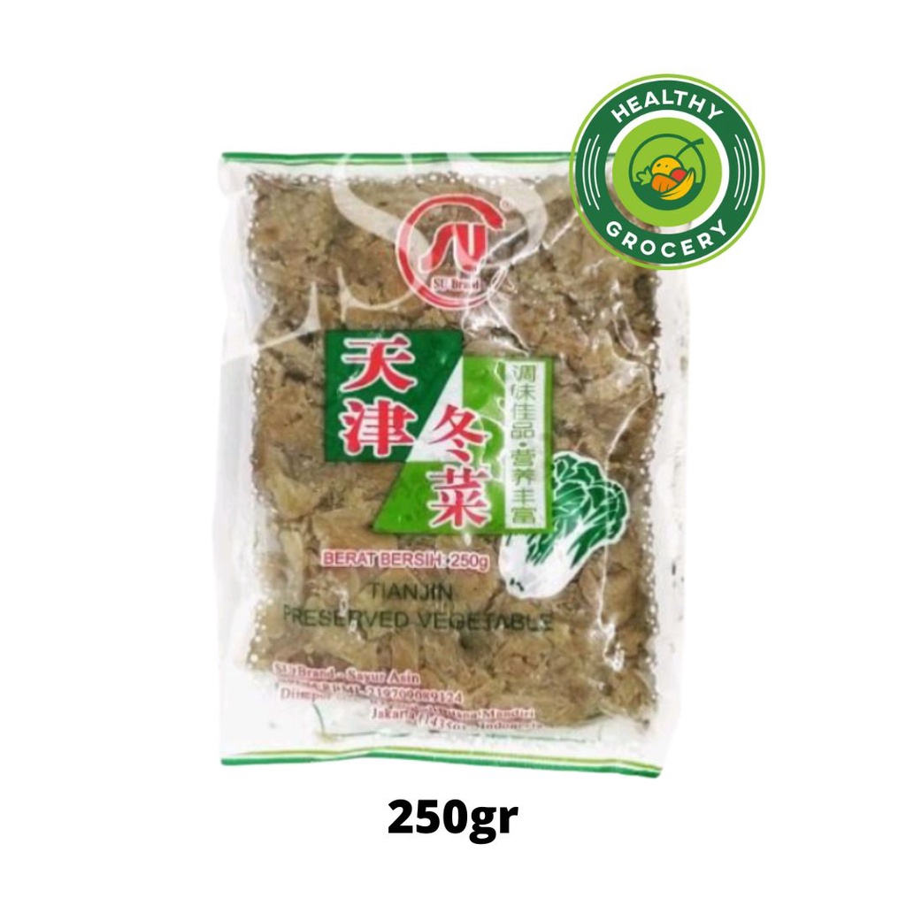 Jual Su brand Tianjin Preserved Vegetable 250gr / Sayur Asin / Dongcai ...