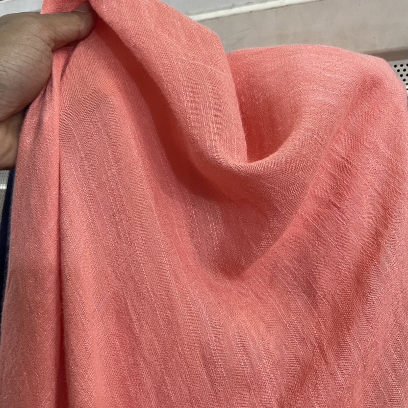 Jual kain katun sansan linen rayon (harga meter) | Shopee Indonesia