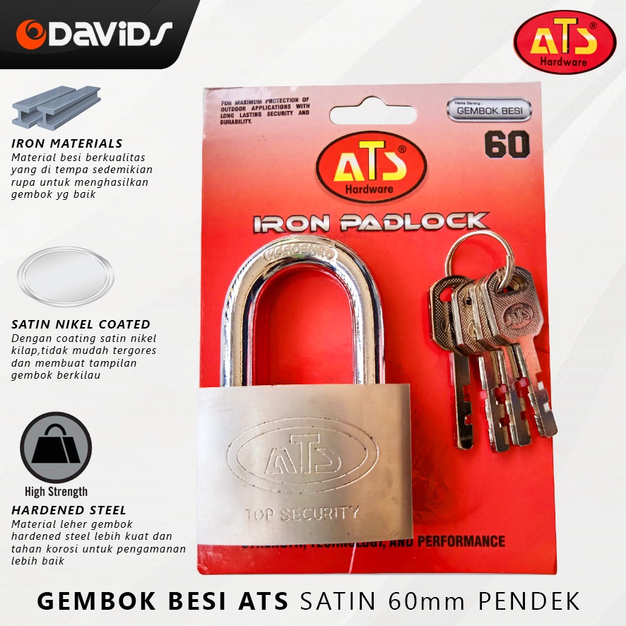 Jual Gembok Pagar Rumah Anti Maling Karat Besar Pager Kamar Motor Air ...