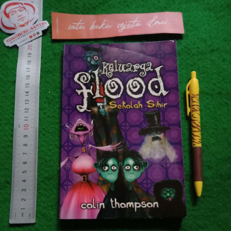 Jual Buku Novel Serial Misteri Keluarga Flood : Sekolah Sihir by Colin ...