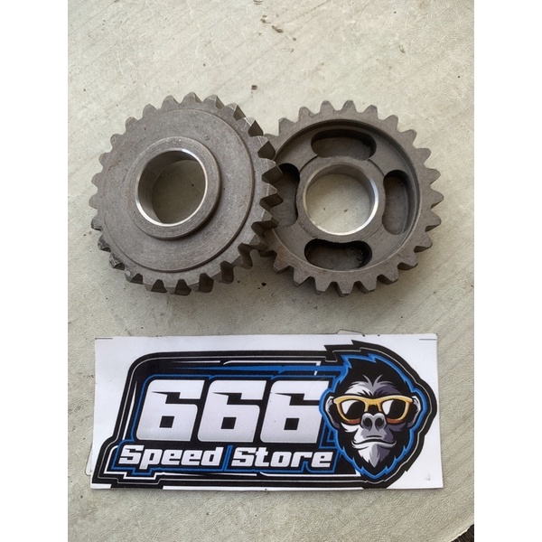 Jual rasio gigi 3 rx king oplos cetak custom racing mata 25 25T pnp ...