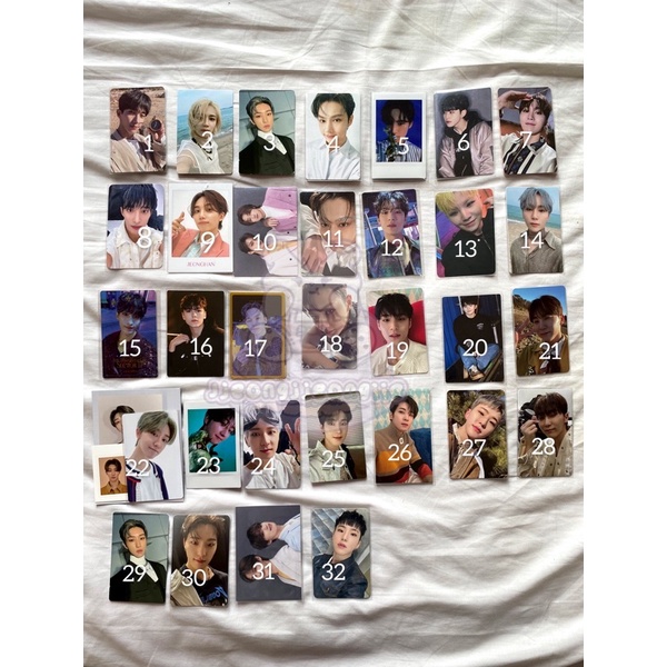 Jual Seventeen SVt PC Photocard Face The Sun Music Poany Incomplete Attacca Aino Hanabi Jeonghan ...
