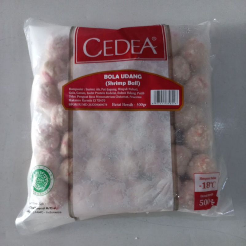 Jual Cedea Shrimp Ball / Bola Udang 500g | Shopee Indonesia